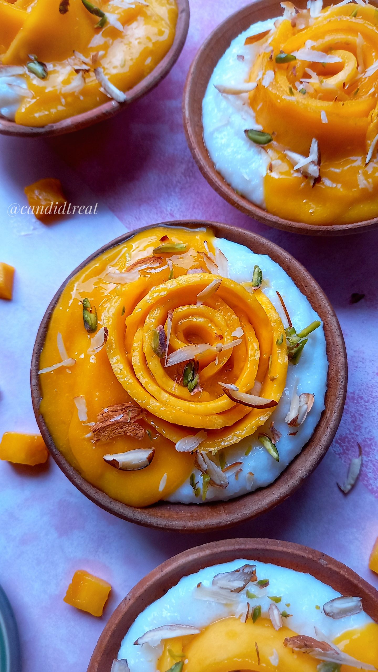 Mango phirni (how to make phirni recipe ) - Candid Treat