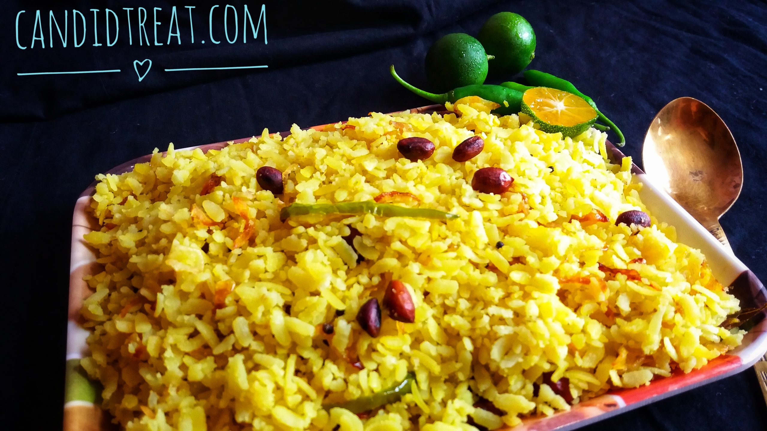 Kanda Poha Recipe - How To Make Poha - Candid Treat