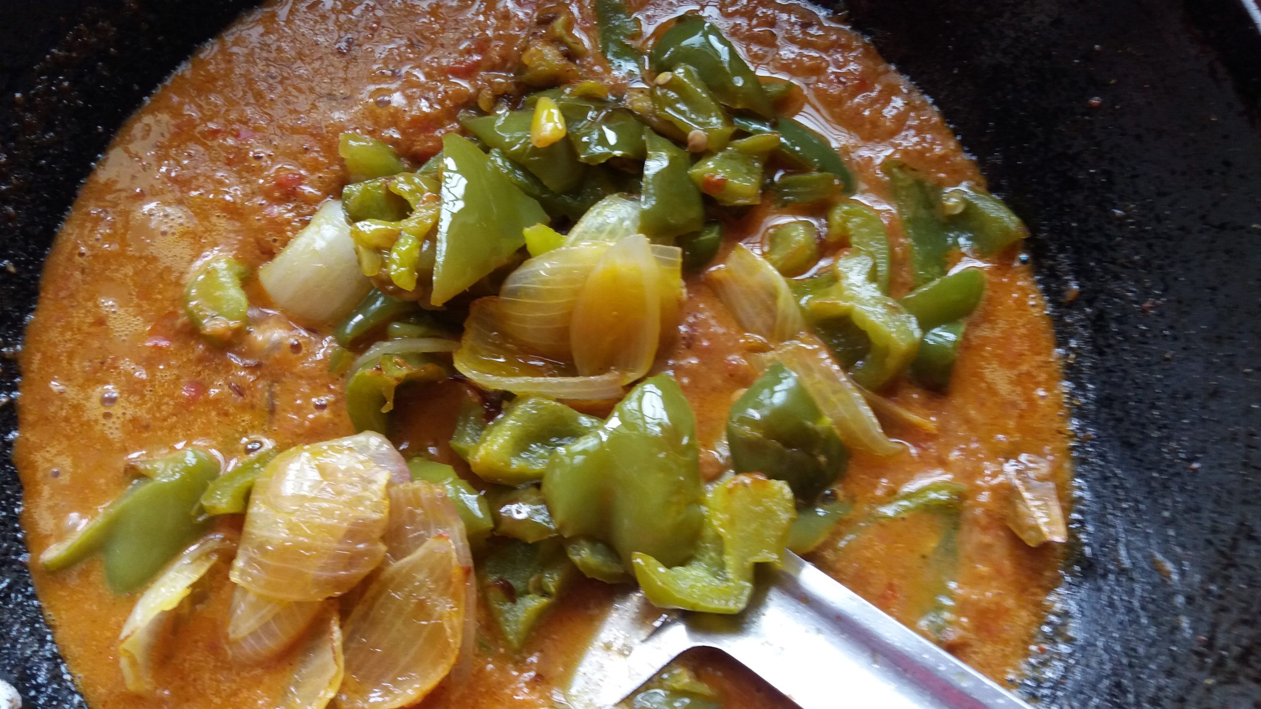 Capsicum Curry Recipe |Capsicum Masala Curry - Candid Treat