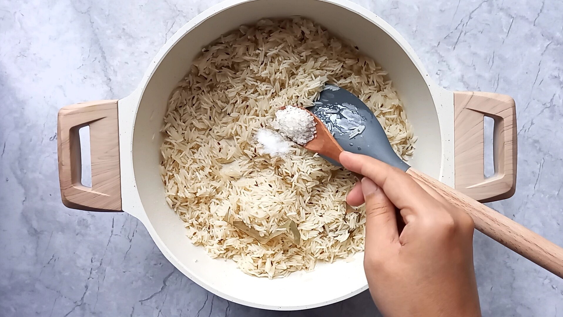 Jeera Rice Recipe | Jeera Rice (Cumin Rice) - Candid Treat
