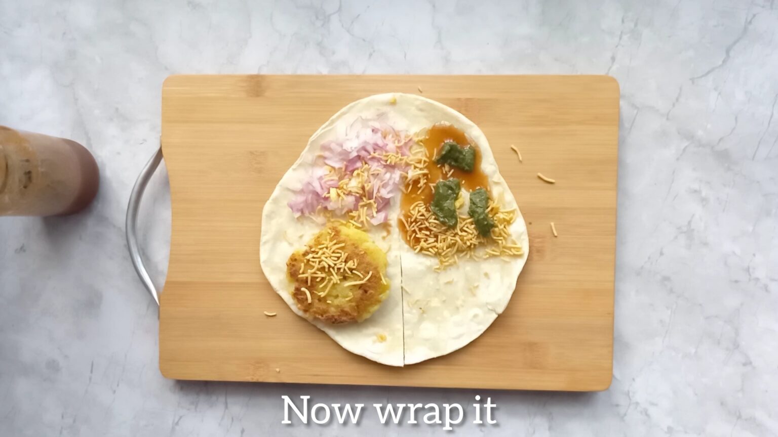 3 Ways Wrap Recipe | Veg wrap | Maggi Wrap - Candid Treat