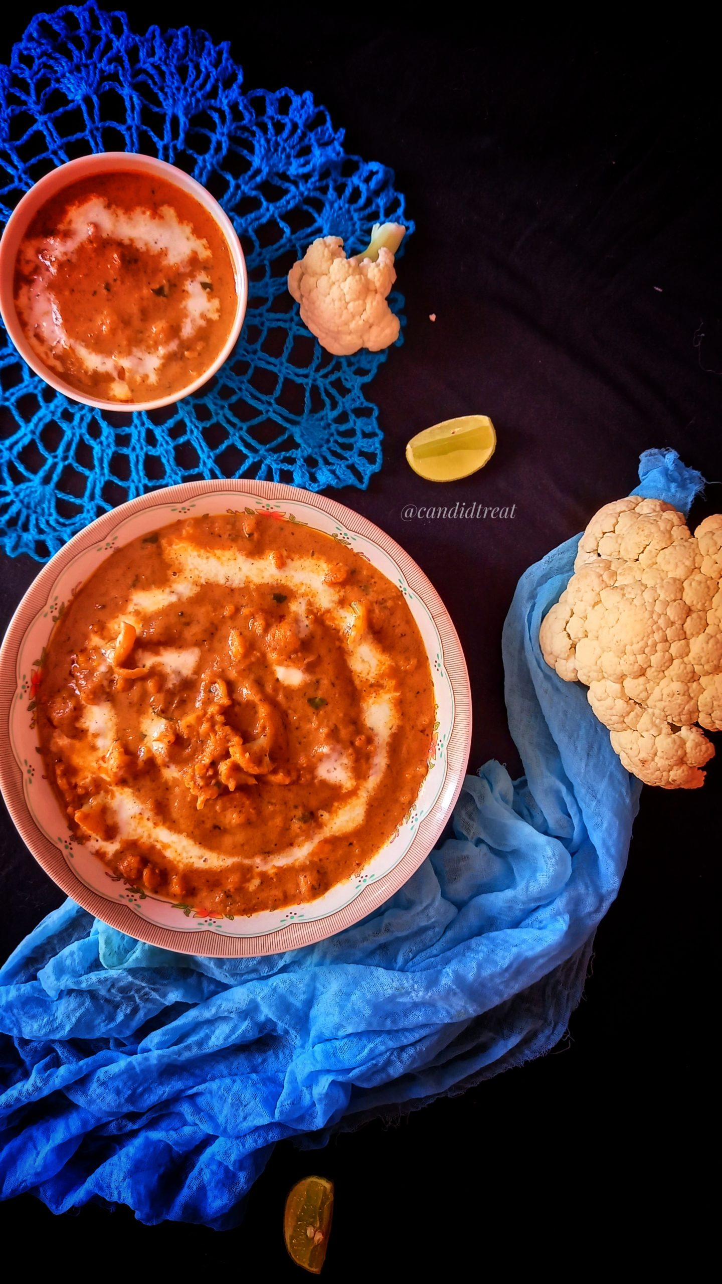 Gobhi Butter Masala | Shahi Gobi - Candid Treat