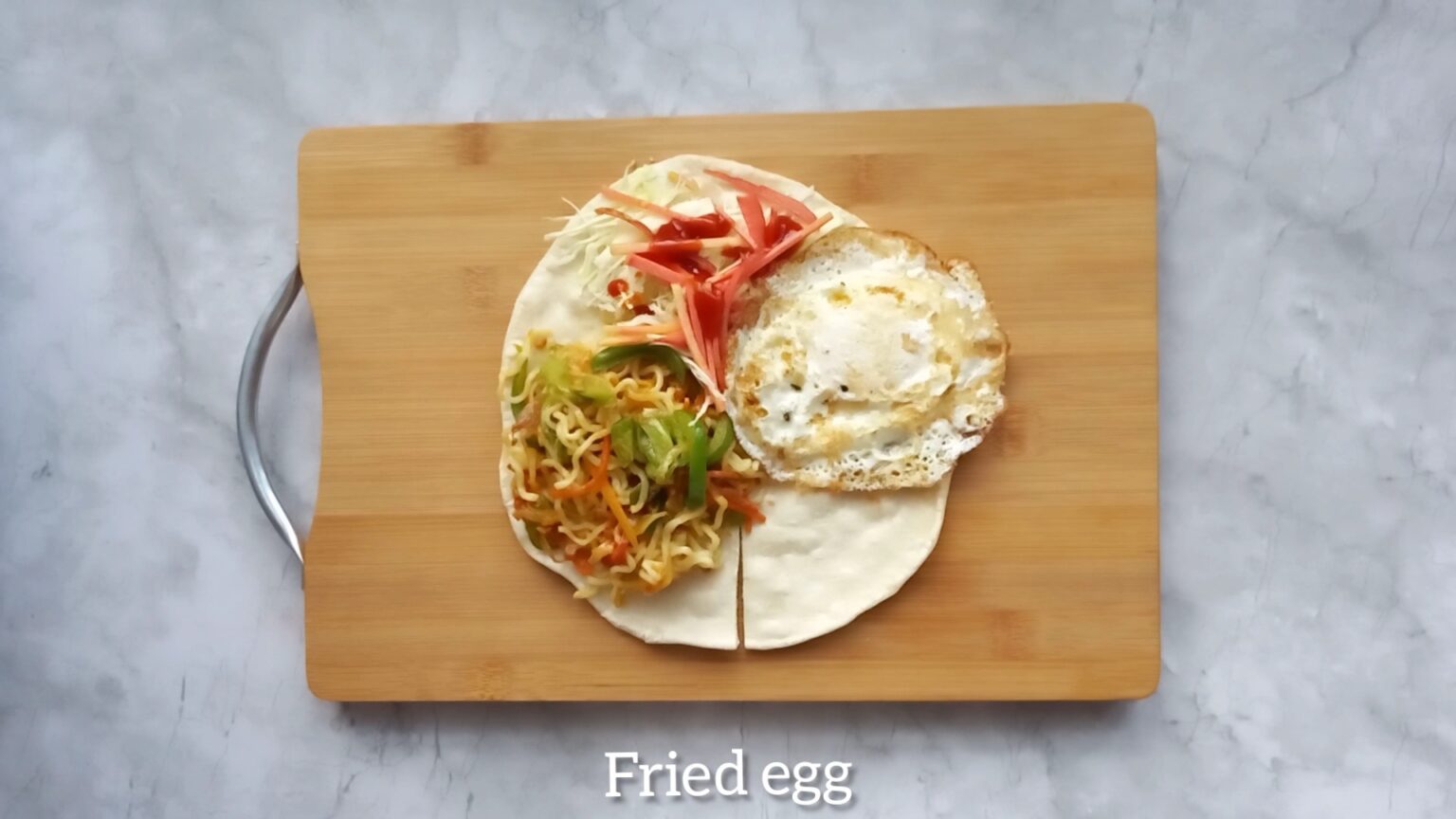 3 Ways Wrap Recipe | Veg wrap | Maggi Wrap - Candid Treat