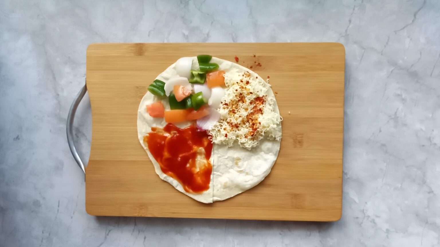 3 Ways Wrap Recipe | Veg wrap | Maggi Wrap - Candid Treat