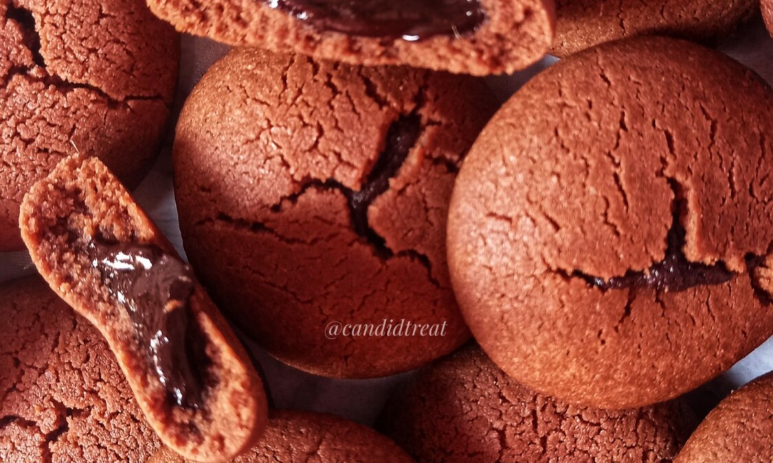 Chocolate Filled Cookies | Best Cookie Recipe - Candid Treat