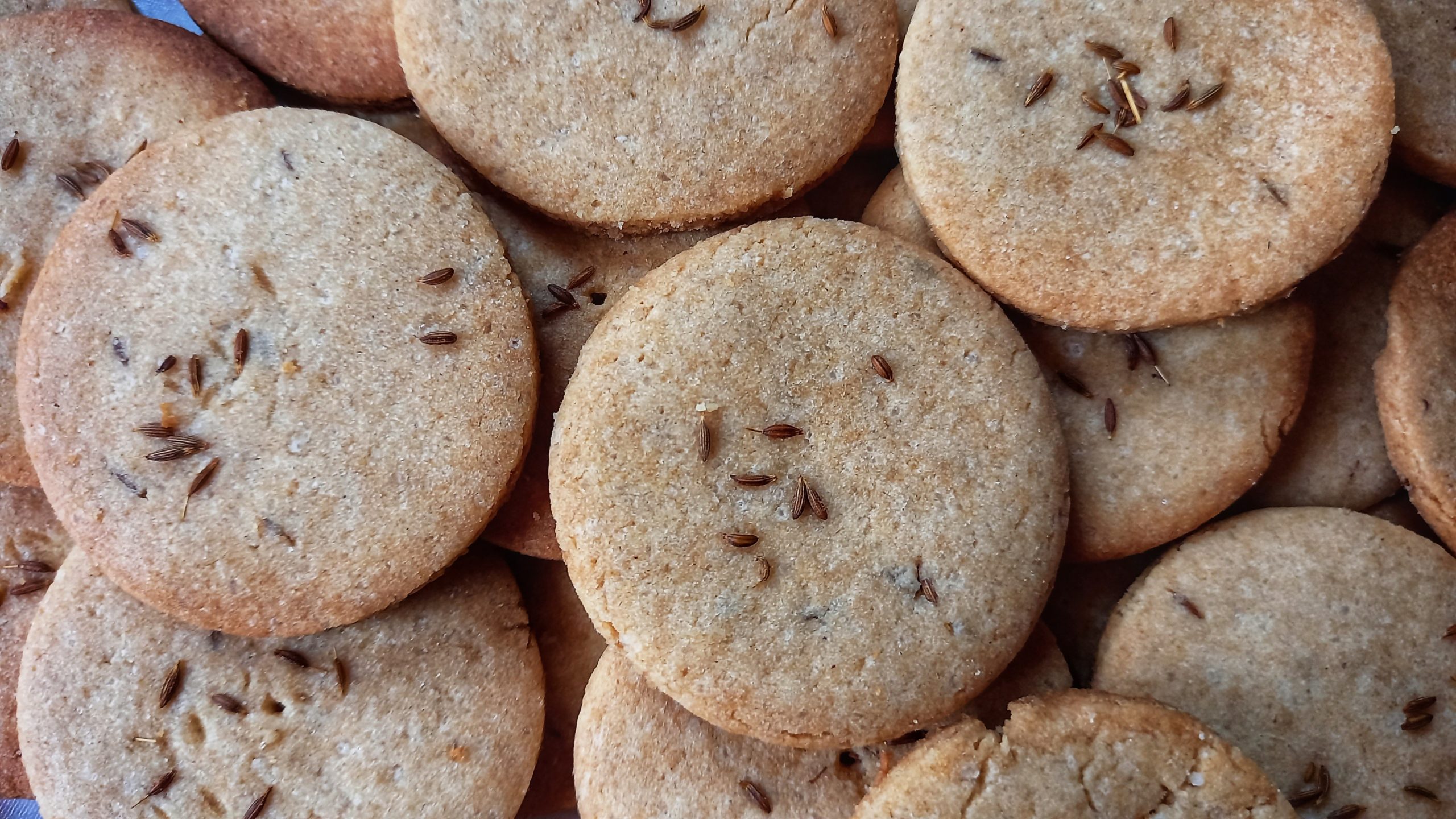 Jeera biscuits | Cumin Cookies | Wheat Flour Biscuits - Candid Treat