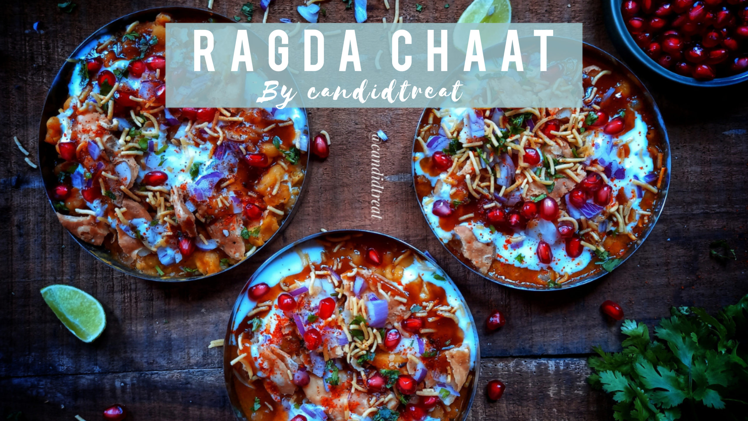 Ragda chaat Recipe | How to make ragda chaat - Candid Treat