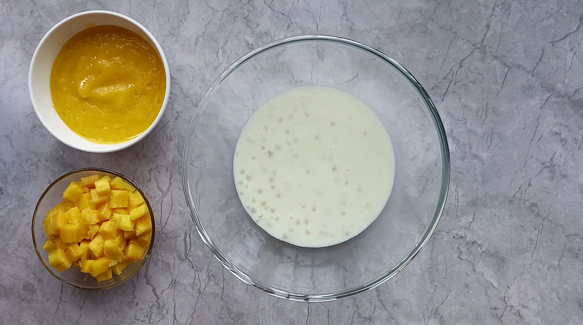 Mango Sago Pudding | Mango Tapioca Pudding - Candid Treat