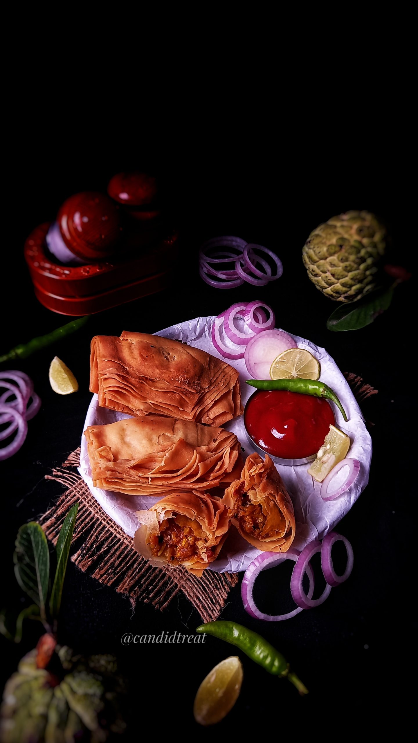 Japani Samosa | Punjbi Samosa With Layers | Satpura – Candid Treat