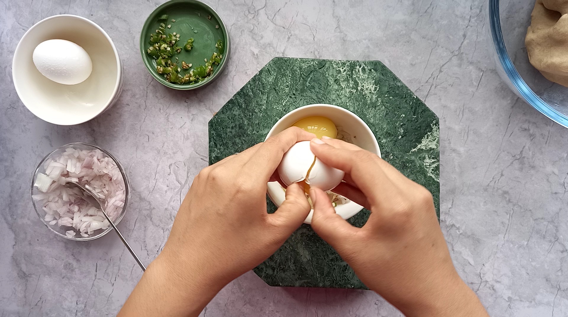 Egg Paratha | How to make anda paratha - Candid Treat