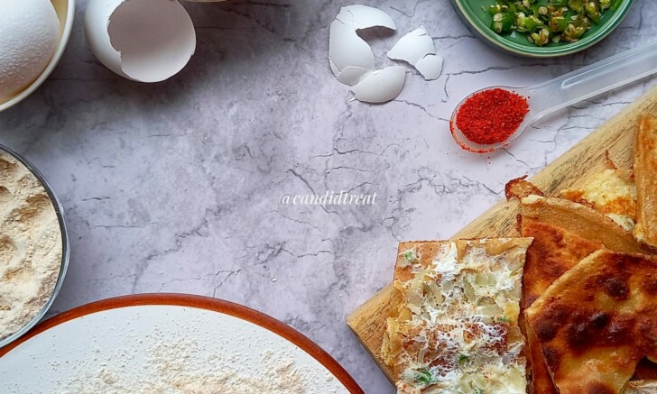 Egg Paratha | How to make anda paratha - Candid Treat