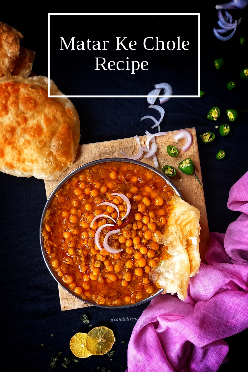 Matar Ke Chole Recipe | Matar Chole – Candid Treat