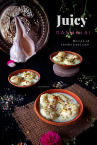 Rasmalai Recipe | How to make juicy rasmalai - Candid Treat
