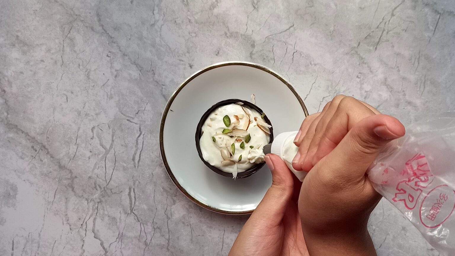 Chocolate Elaichi Shrikhand | Shrikhand Recipe – Candid Treat