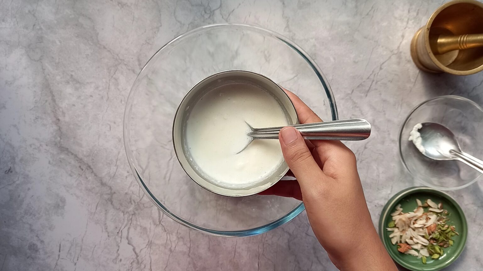 Chocolate Elaichi Shrikhand | Shrikhand Recipe – Candid Treat