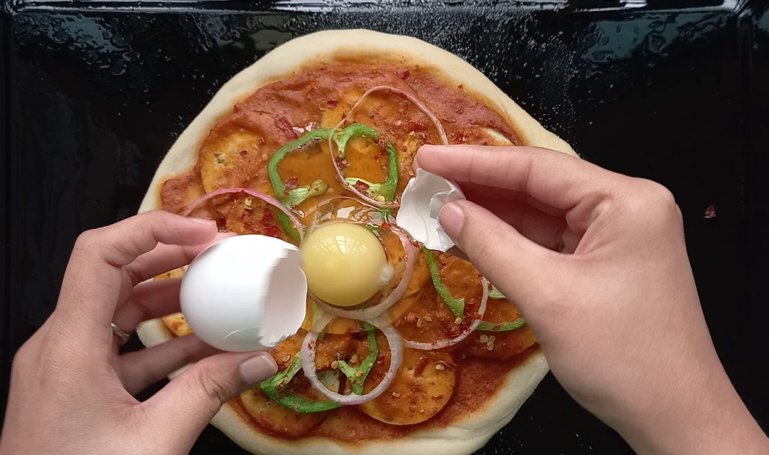 Eggplant Pizza Recipe | Vegetable Pizza - Candid Treat