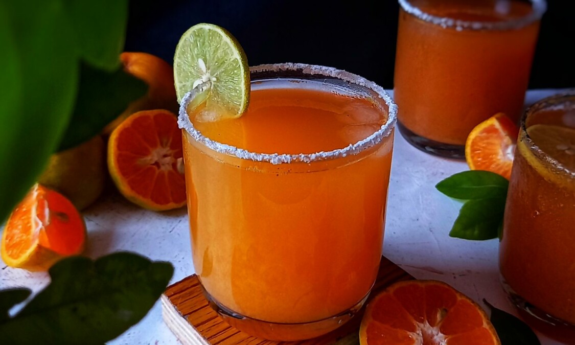 Orange Ginger Masala Lemonade | Lemonade recipe – Candid Treat