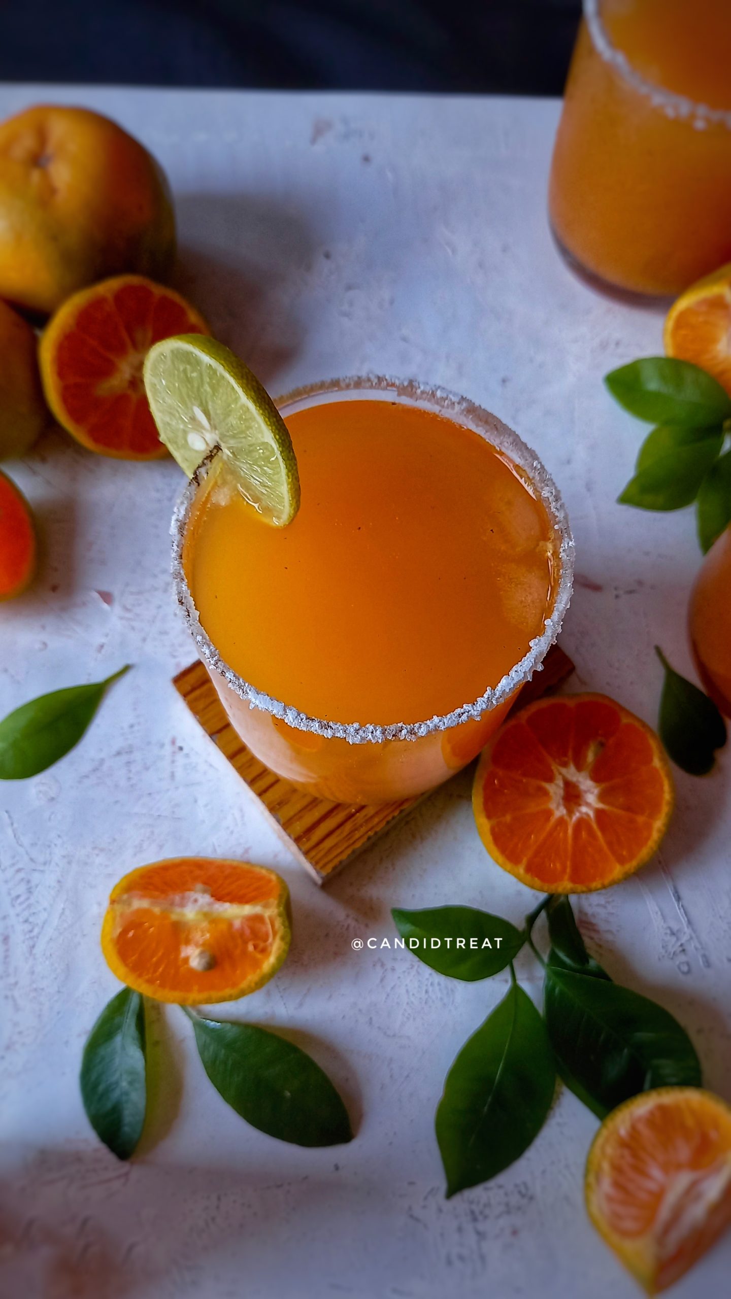 Orange Ginger Masala Lemonade | Lemonade recipe – Candid Treat