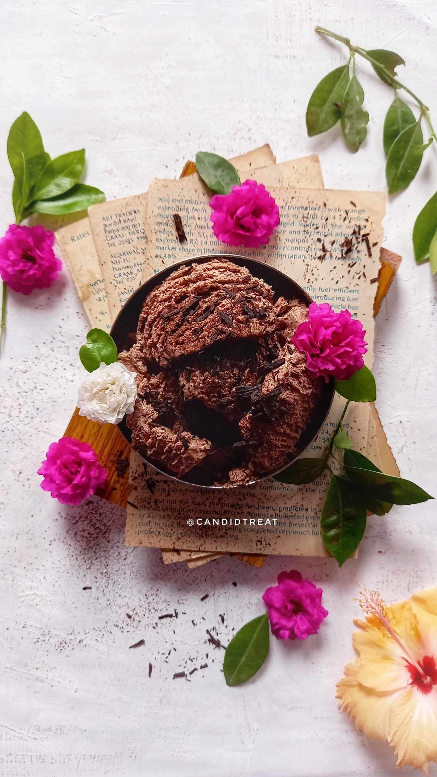 Chocolate Pudding Ice Cream Recipe - Candid Treat