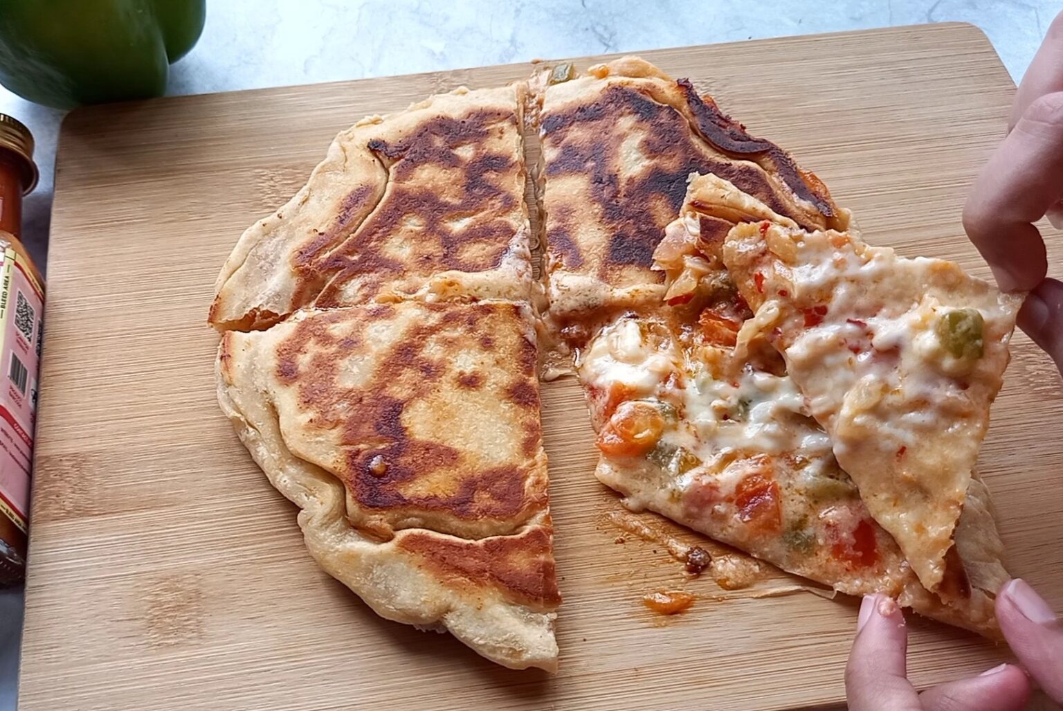 Pizza Paratha Recipe | Maggie Paratha – Candid Treat