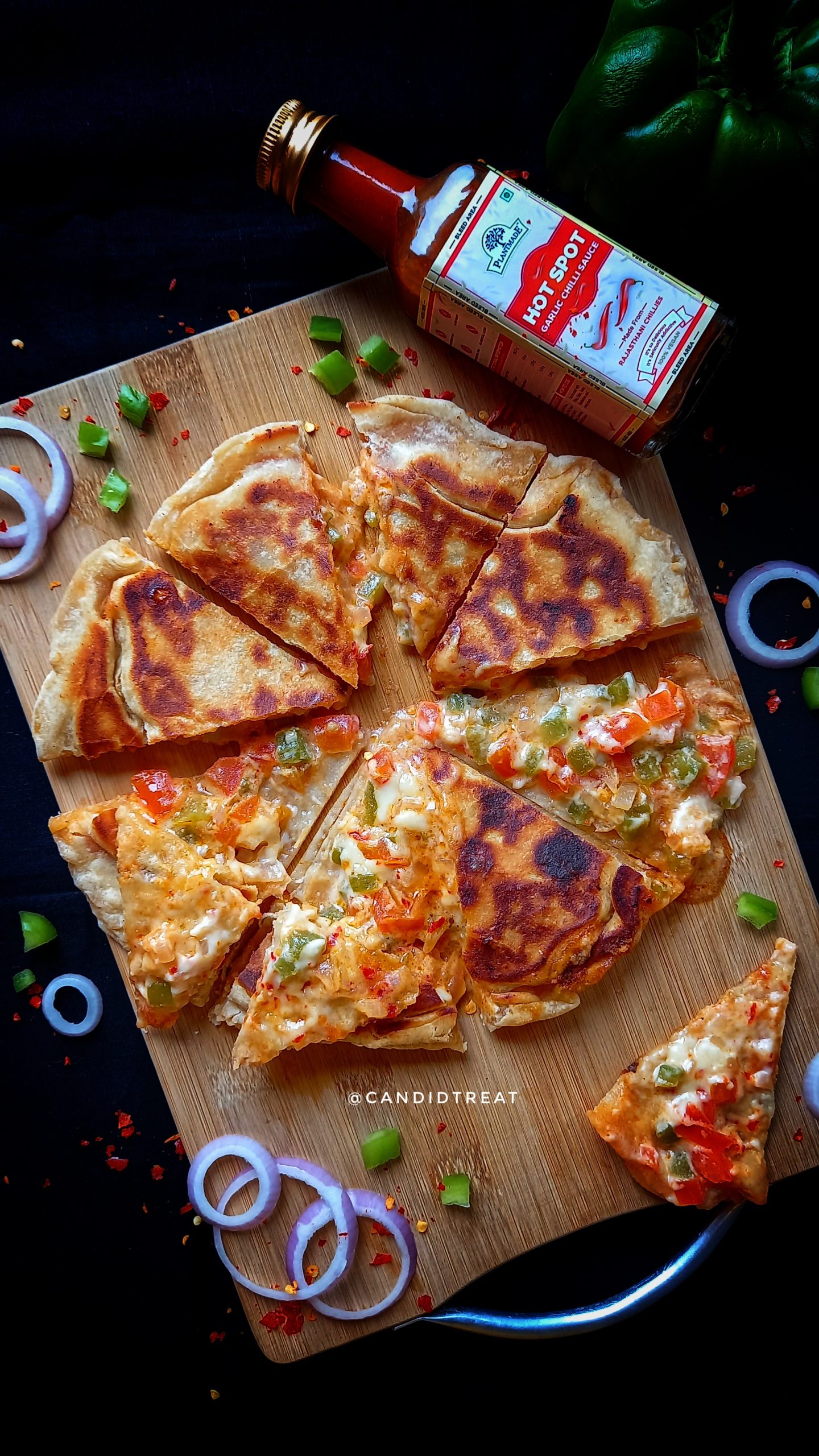 Pizza Paratha Recipe | Maggie Paratha – Candid Treat