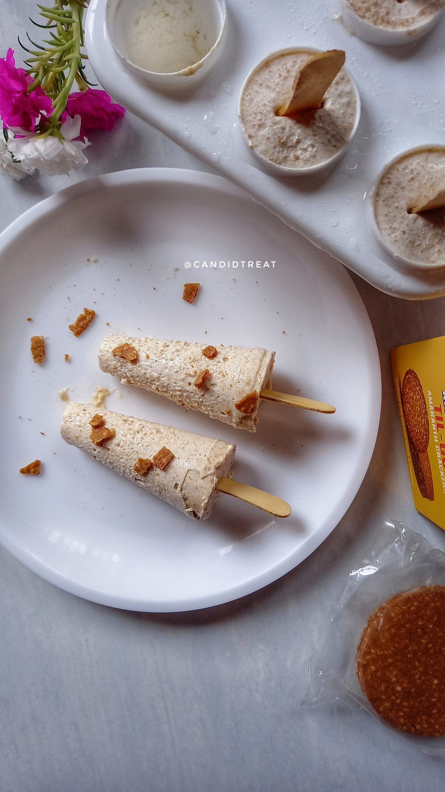 Til-Gud kulfi Recipe | Instant Kulfi Recipe - Candid Treat