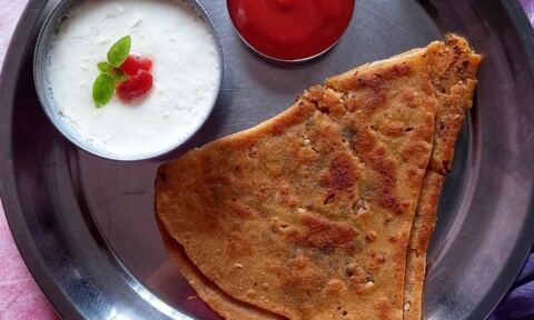 Garlic Paratha Recipe | Paratha Recipe - Candid Treat