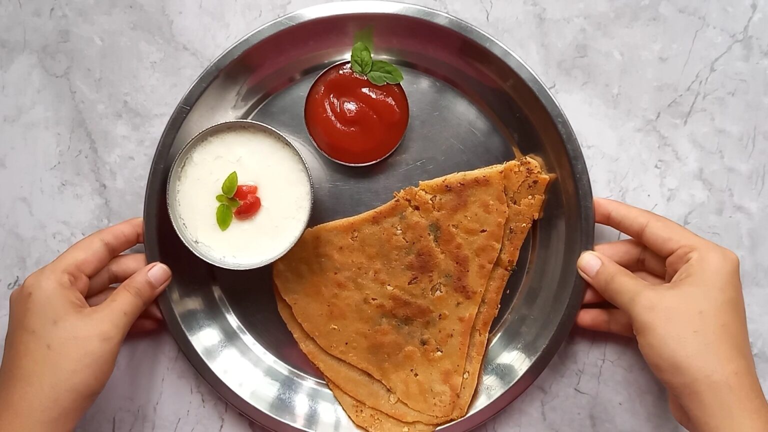 Garlic Paratha Recipe | Paratha Recipe - Candid Treat