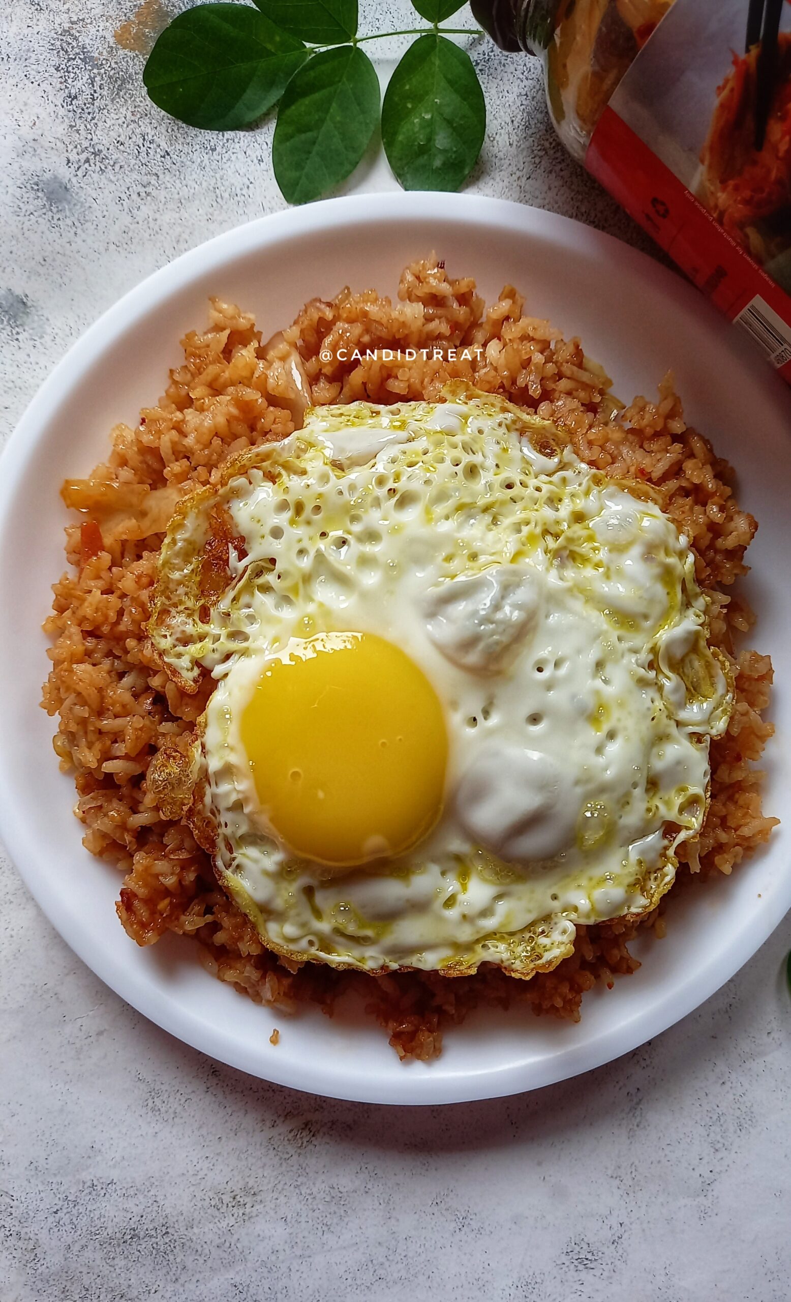 kimchi Fried Rice | Easy Rice Snack Recipe - Candid Treat