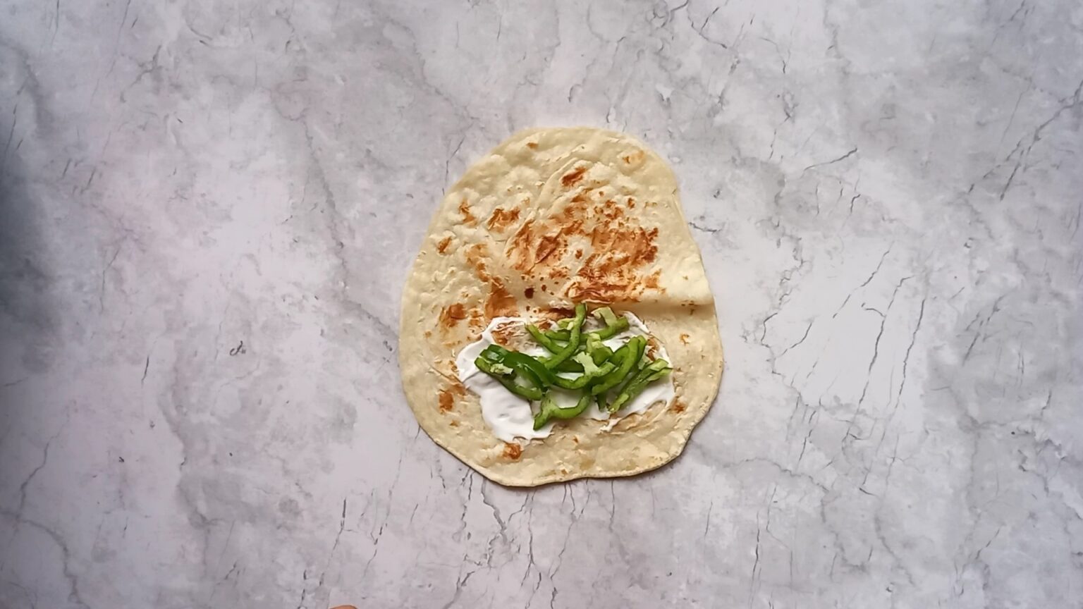 Veg Wrap Recipe | Leftover Roti Veg Wrap - Candid Treat