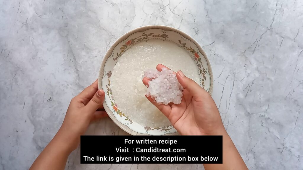 Kesar Sago Drink | Tapioca Drink Recipe - Candid Treat