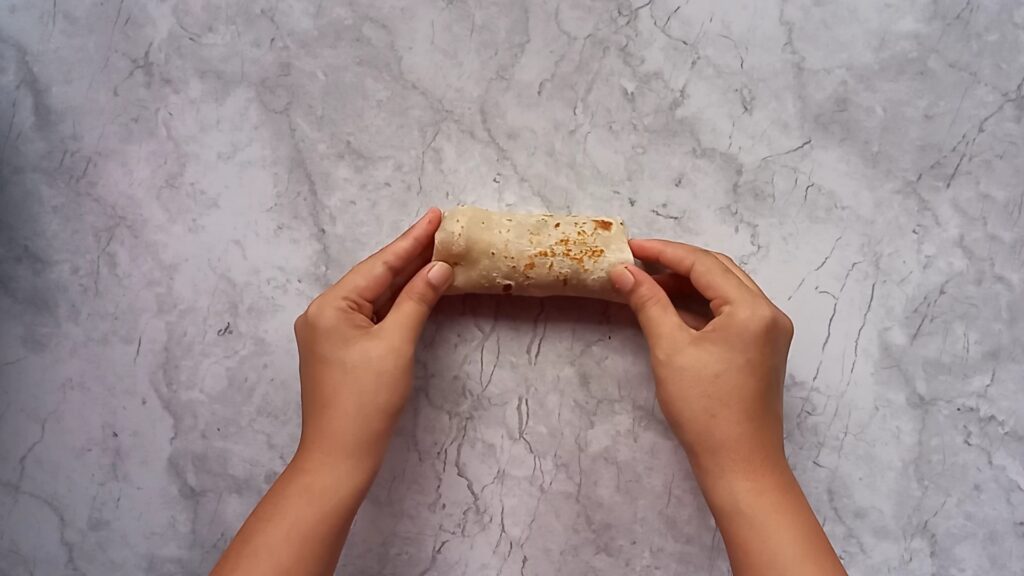 Veg Wrap Recipe | Leftover Roti Veg Wrap - Candid Treat