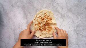 Veg Wrap Recipe | Leftover Roti Veg Wrap - Candid Treat