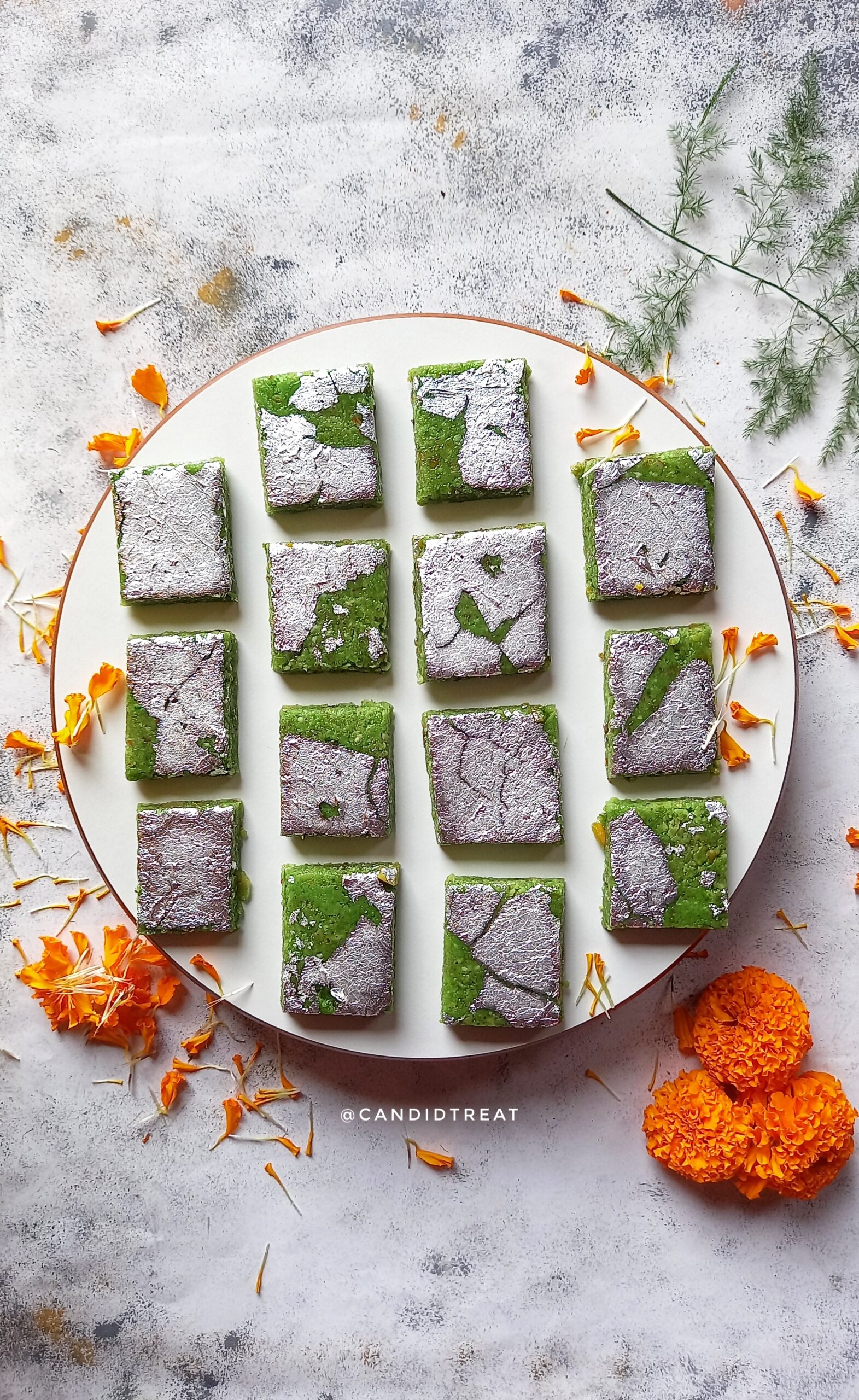 Pista Barfi Recipe | Diwali Special Sweet Recipe - Candid Treat