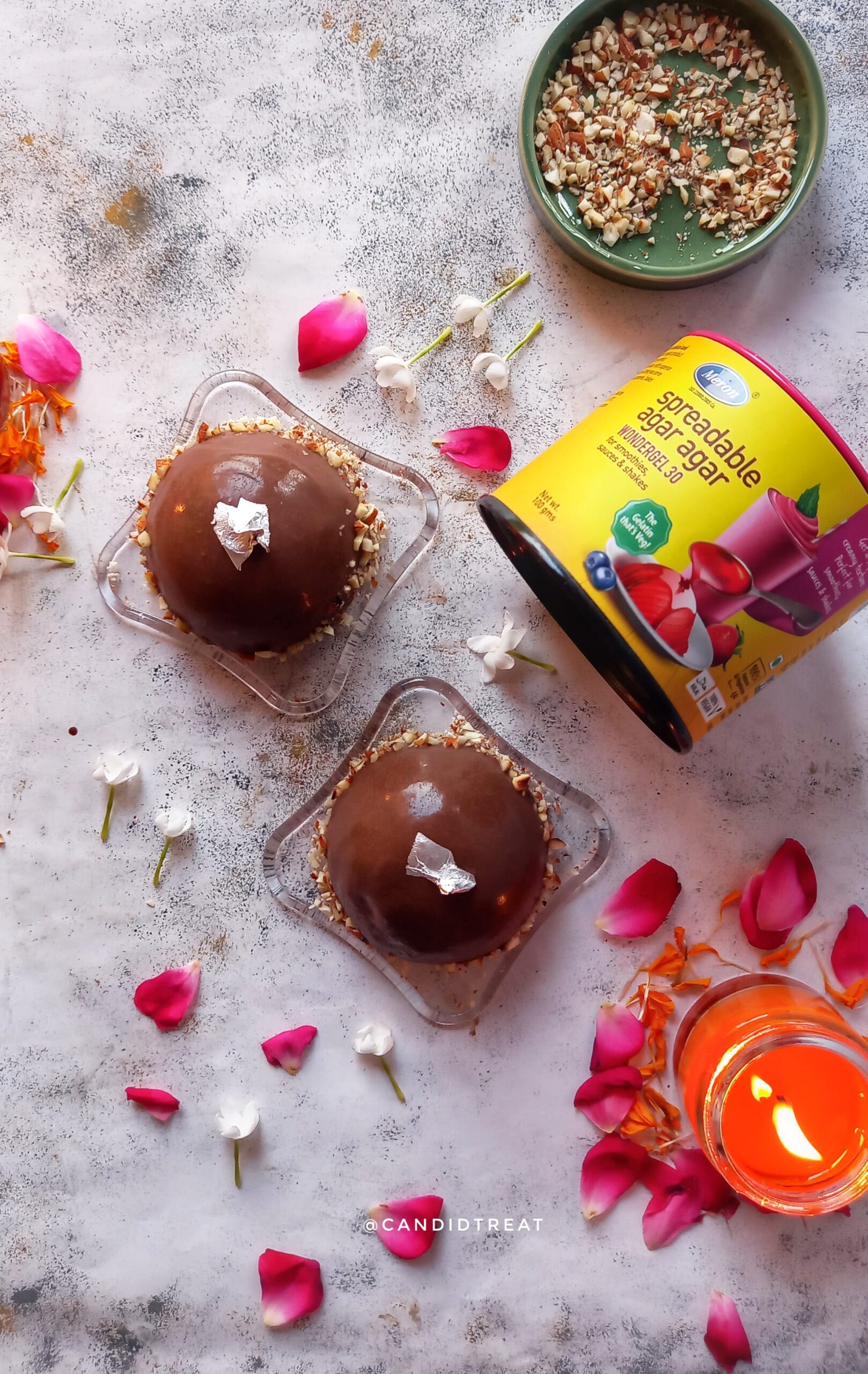 Chocolate Mousse Dome Dessert - Candid Treat