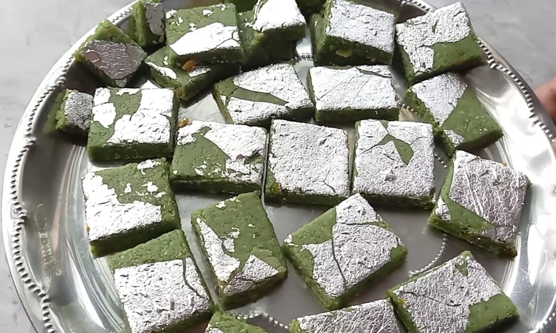 Pista Barfi Recipe | Diwali Special Sweet Recipe - Candid Treat