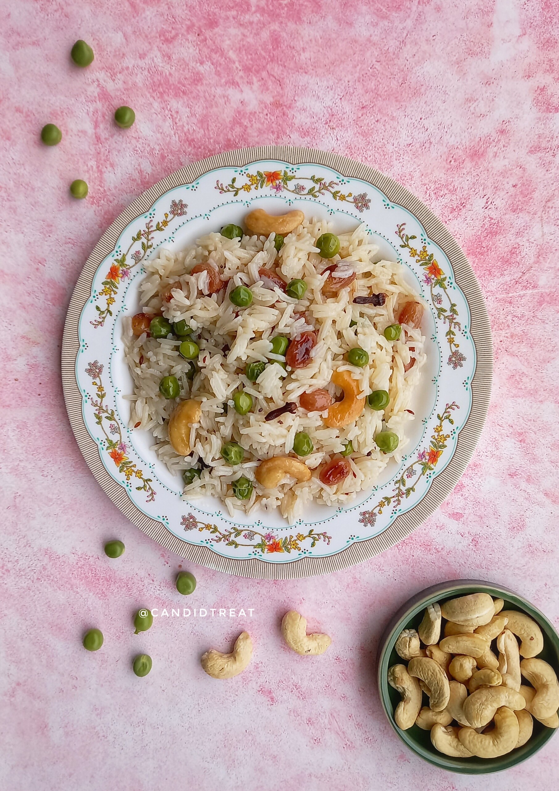 Matar Pulao Recipe - Candid Treat