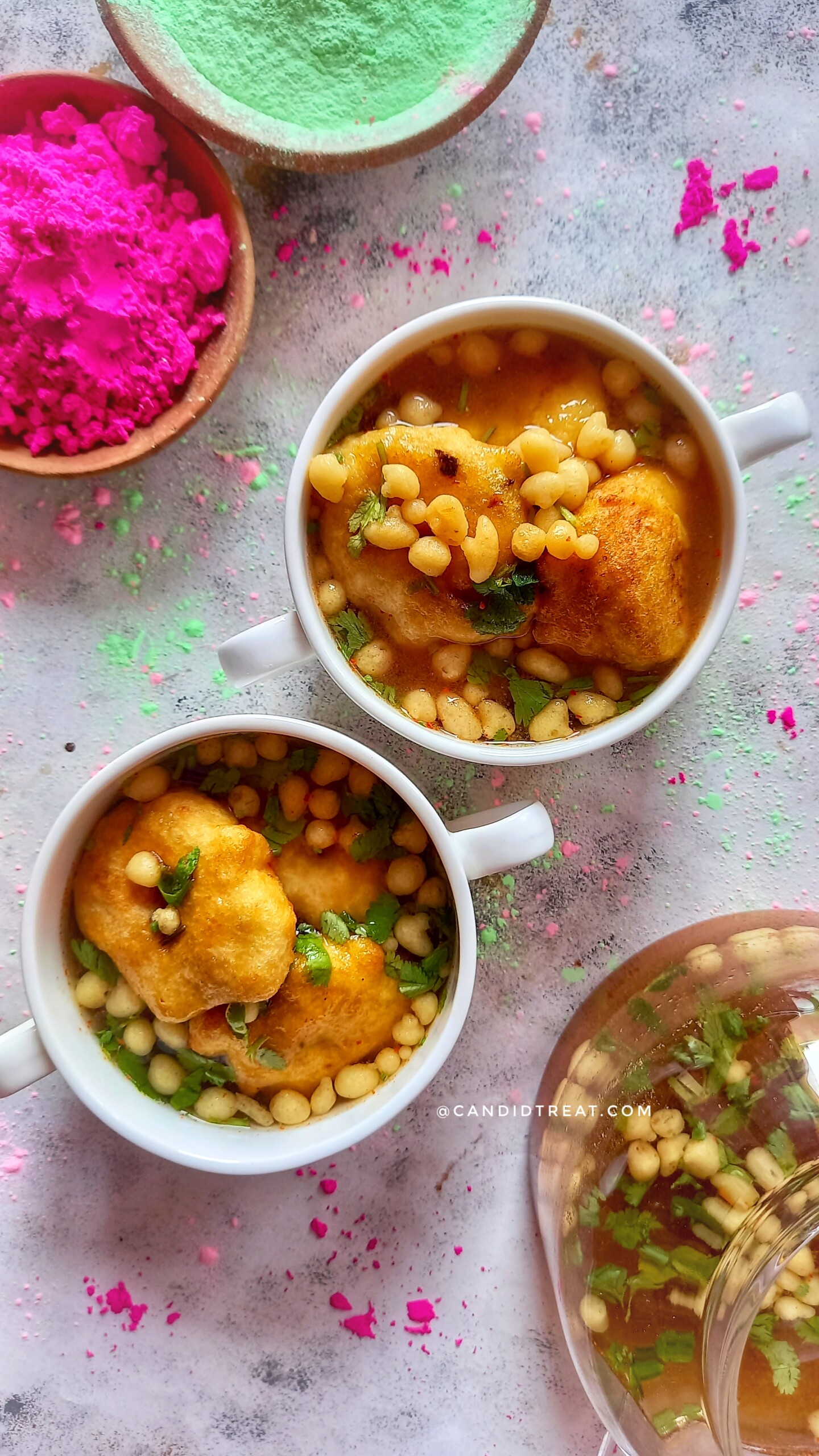 Pani vada recipe | Holi Special recipes - Candid Treat