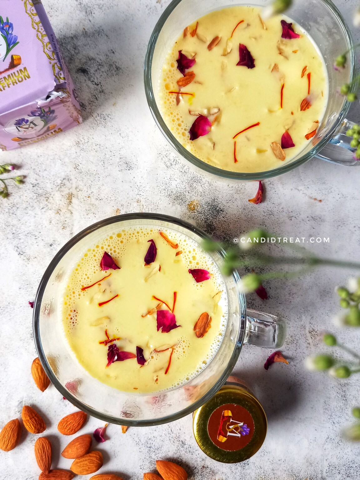 Kesar Badam Milk Recipe | Ramadan Special – Candid Treat