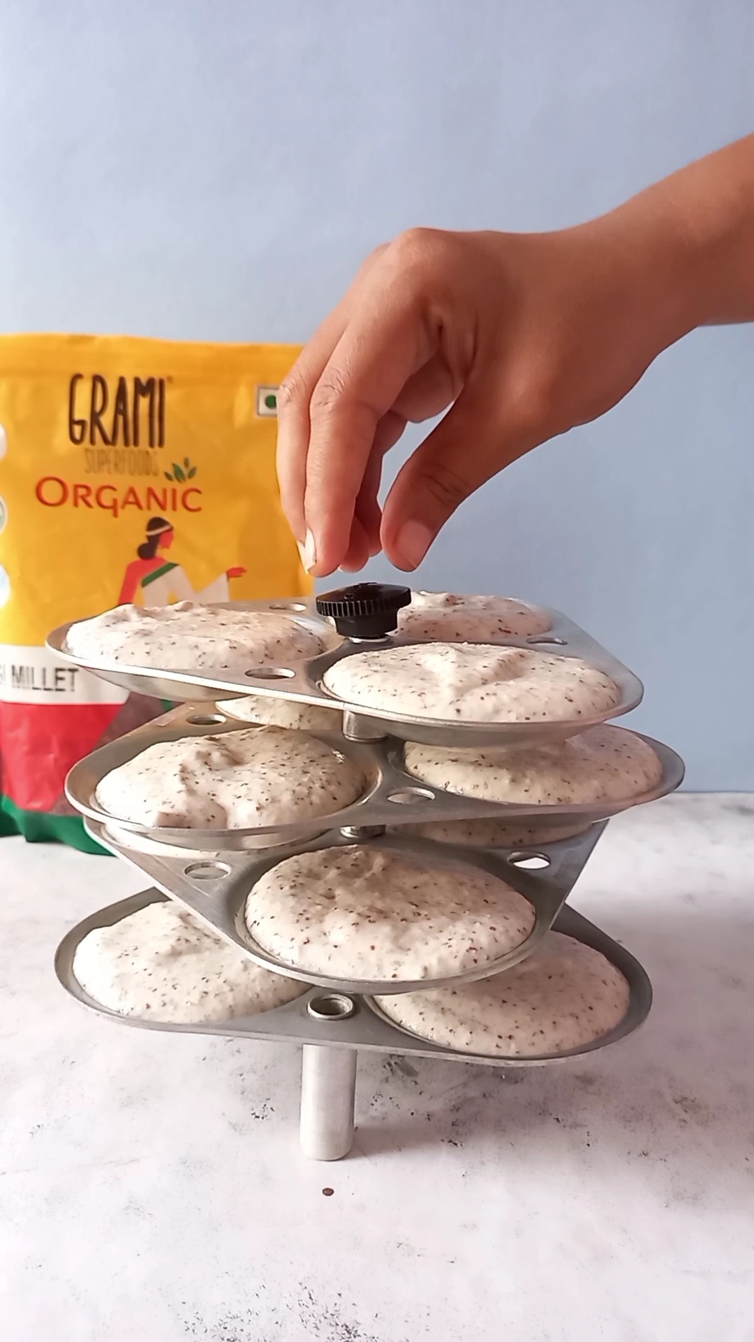 Ragi Idli Recipe | Healthy Recipes - Candid Treat