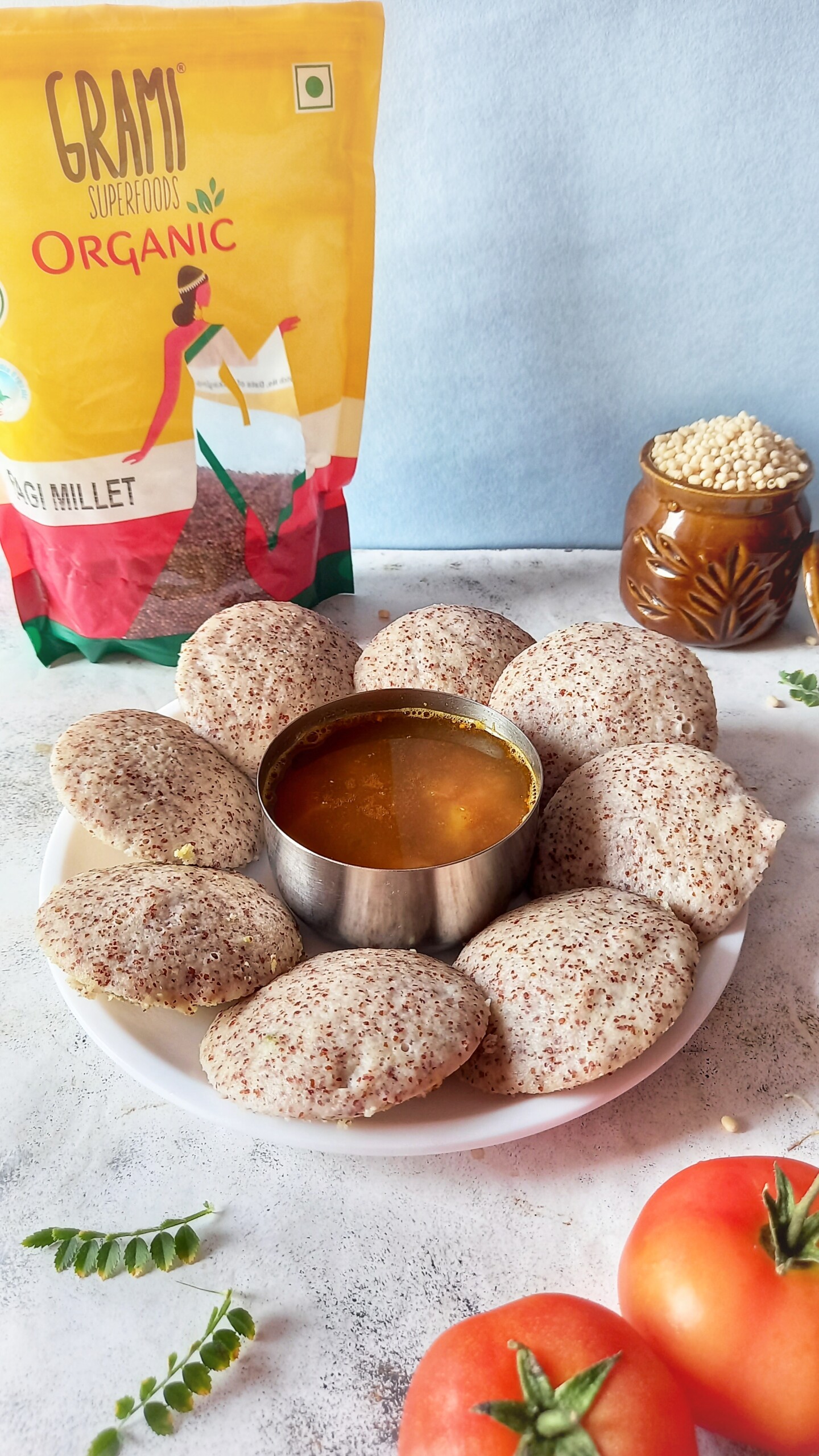 Ragi Idli Recipe | Healthy Recipes - Candid Treat