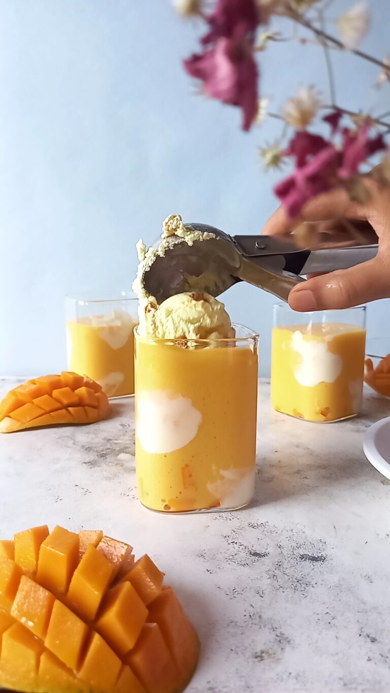 Mango Mastani Recipe - Candid Treat