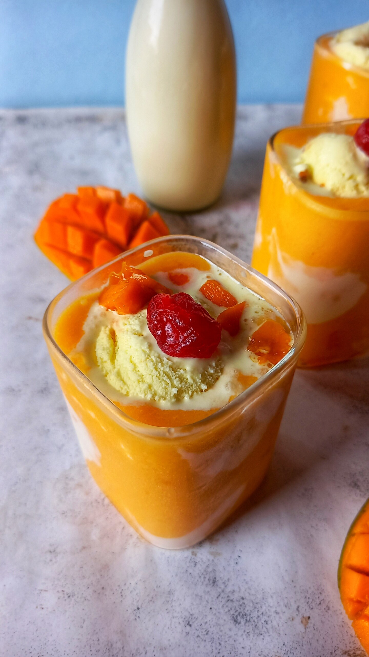 Mango Mastani Recipe - Candid Treat