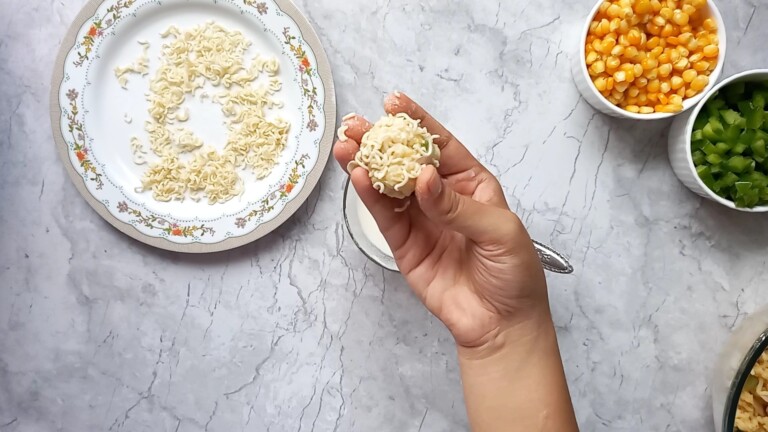 Veg Fried Rice with Maggie Balls | Lunch Recipe - Candid Treat