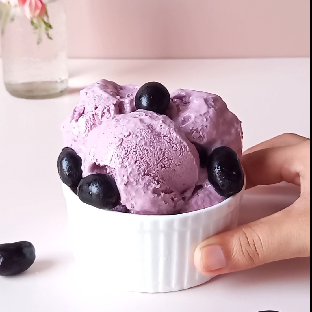 Jamun Ice-Cream Recipe | No churn Ice-Cream – Candid Treat