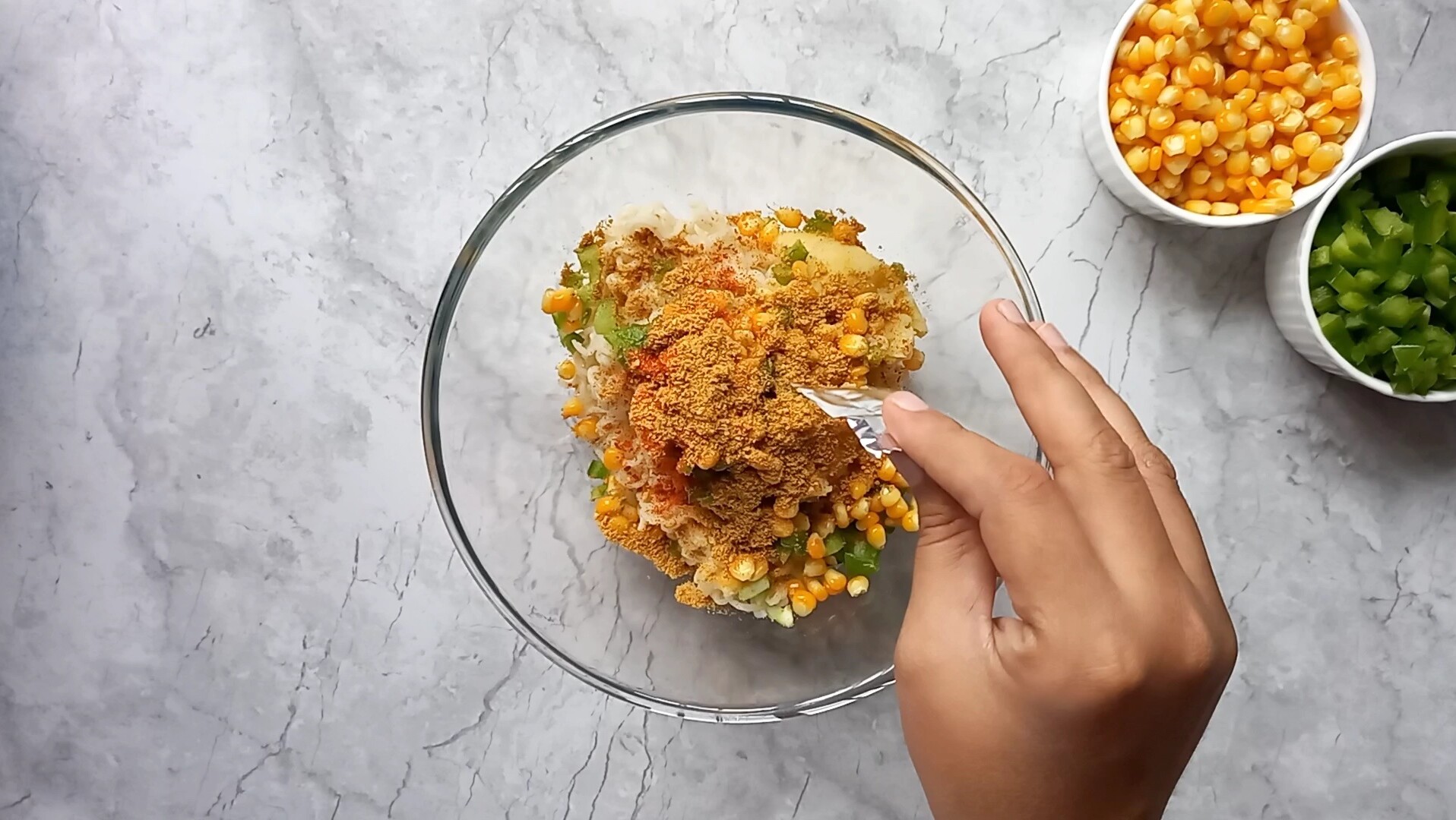 Veg Fried Rice with Maggie Balls | Lunch Recipe - Candid Treat