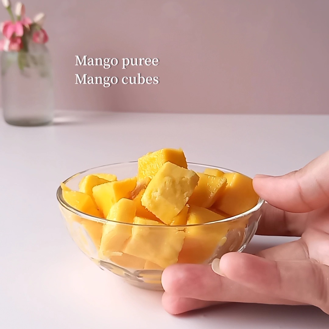 Mango Bingsoo | Korean Dessert Bingsu - Candid Treat