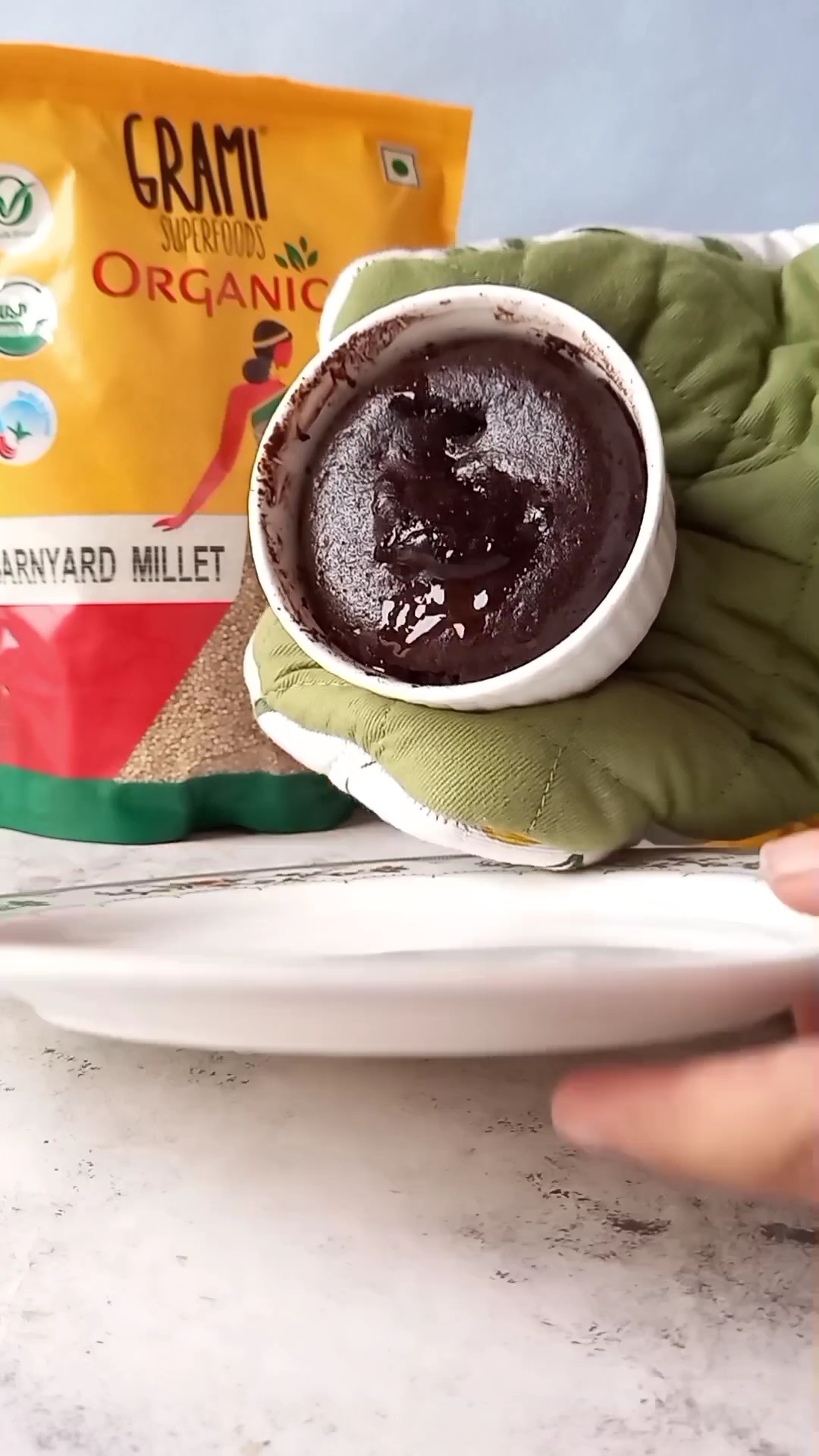 Millet Lava Cake Recipe - Candid Treat