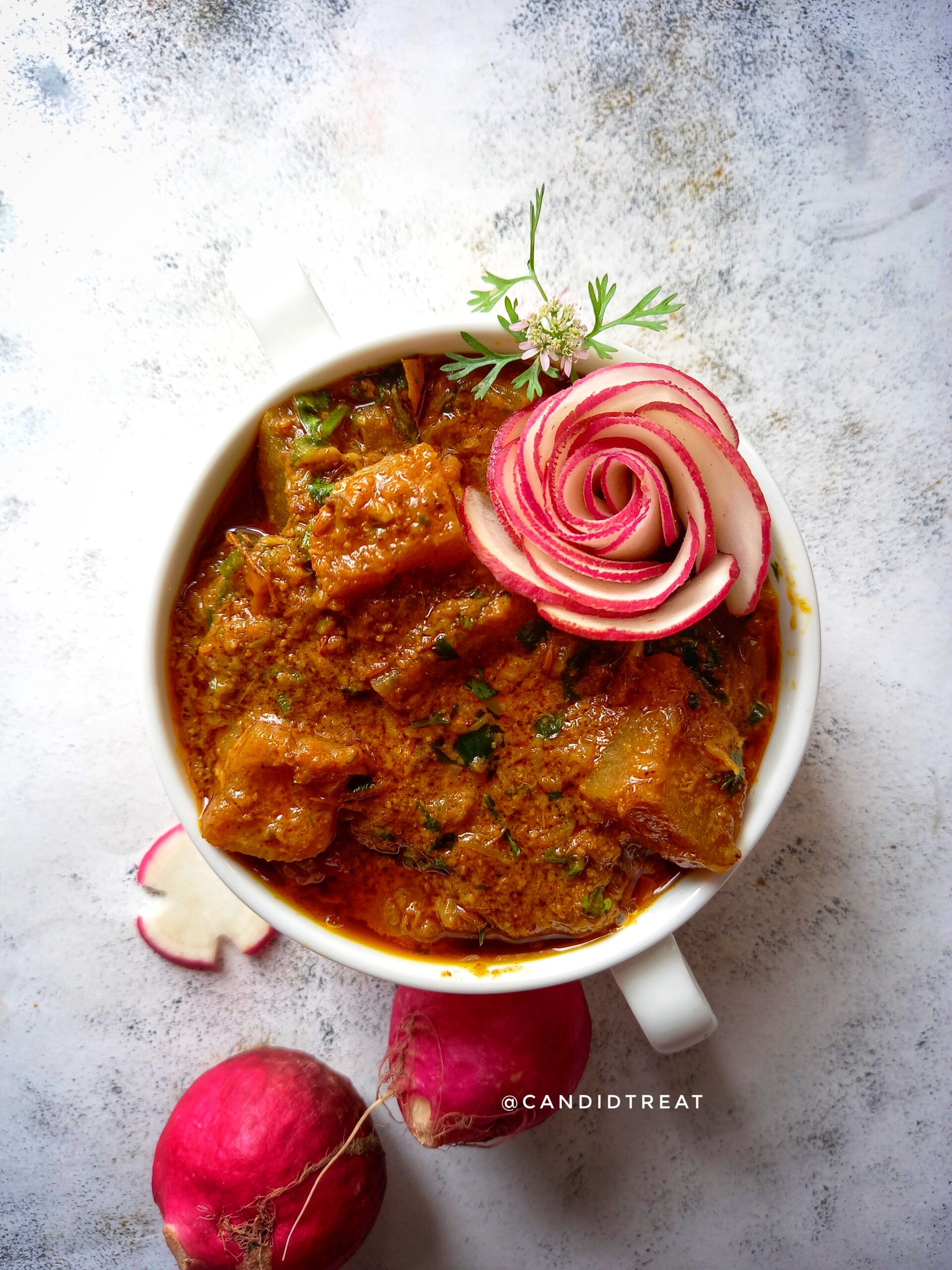 Shalgam Ki Sabzi | Turnip Curry Recipe - Candid Treat