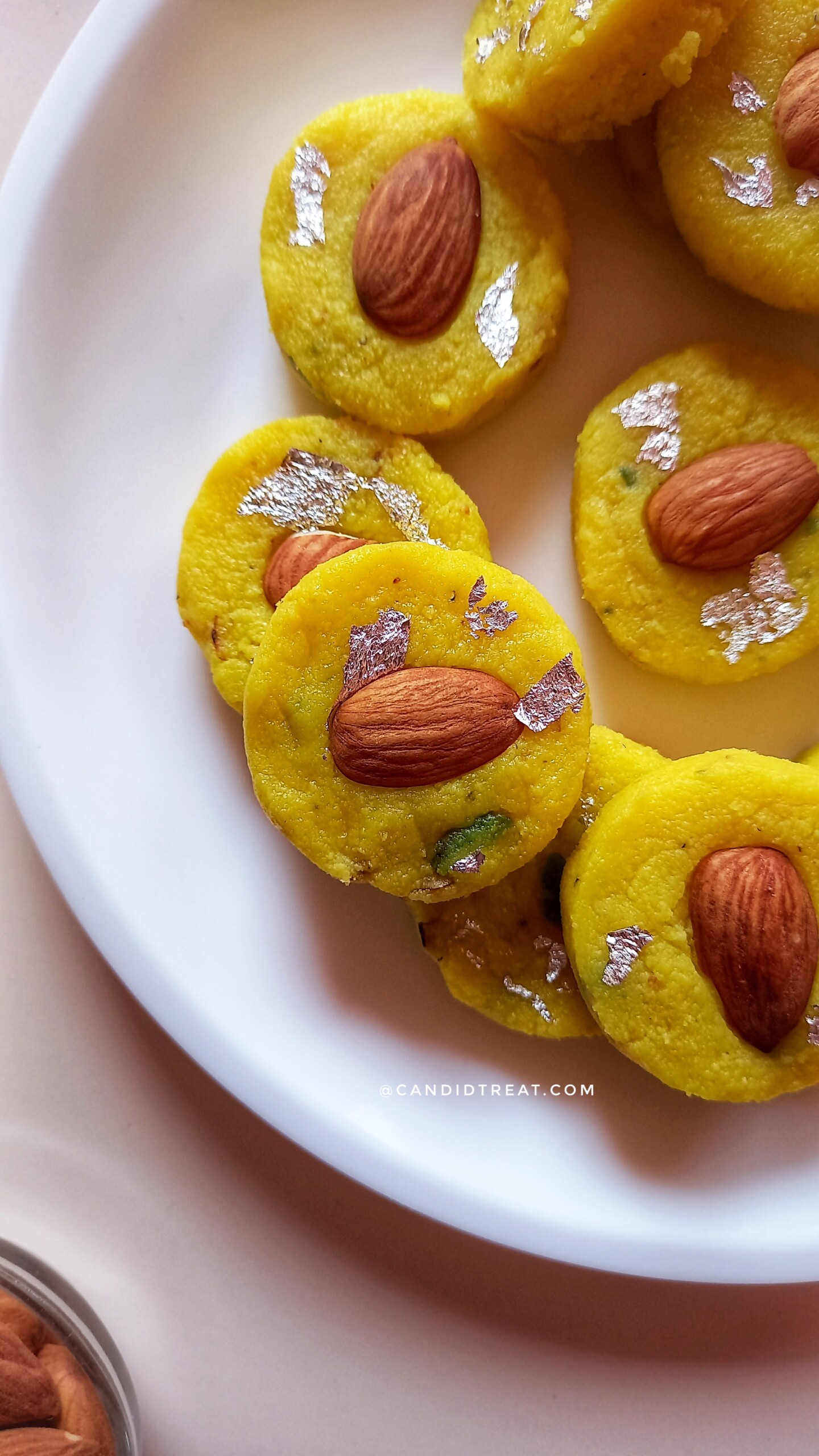 Instant Milk Peda | Diwali Sweets Recipe - Candid Treat
